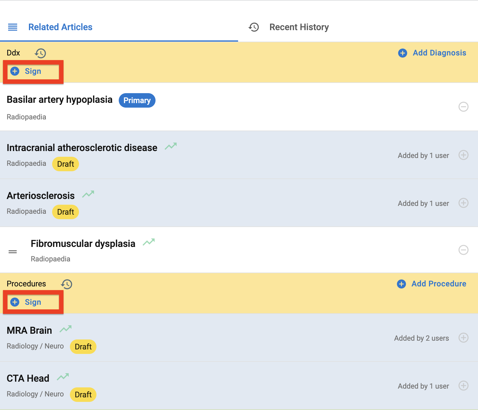 How do I sign a Ddx or Procedures collection? – Orbit Guide